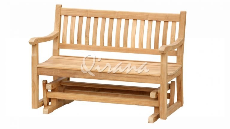 GLIDER BENCH 120 CM - Indonesia Teak Garden Furniture Manufacturer