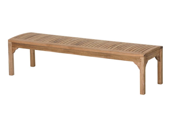 MARLEY BACKLESS BENCH 180 CM - Indonesia Teak Garden Furniture Manufacturer