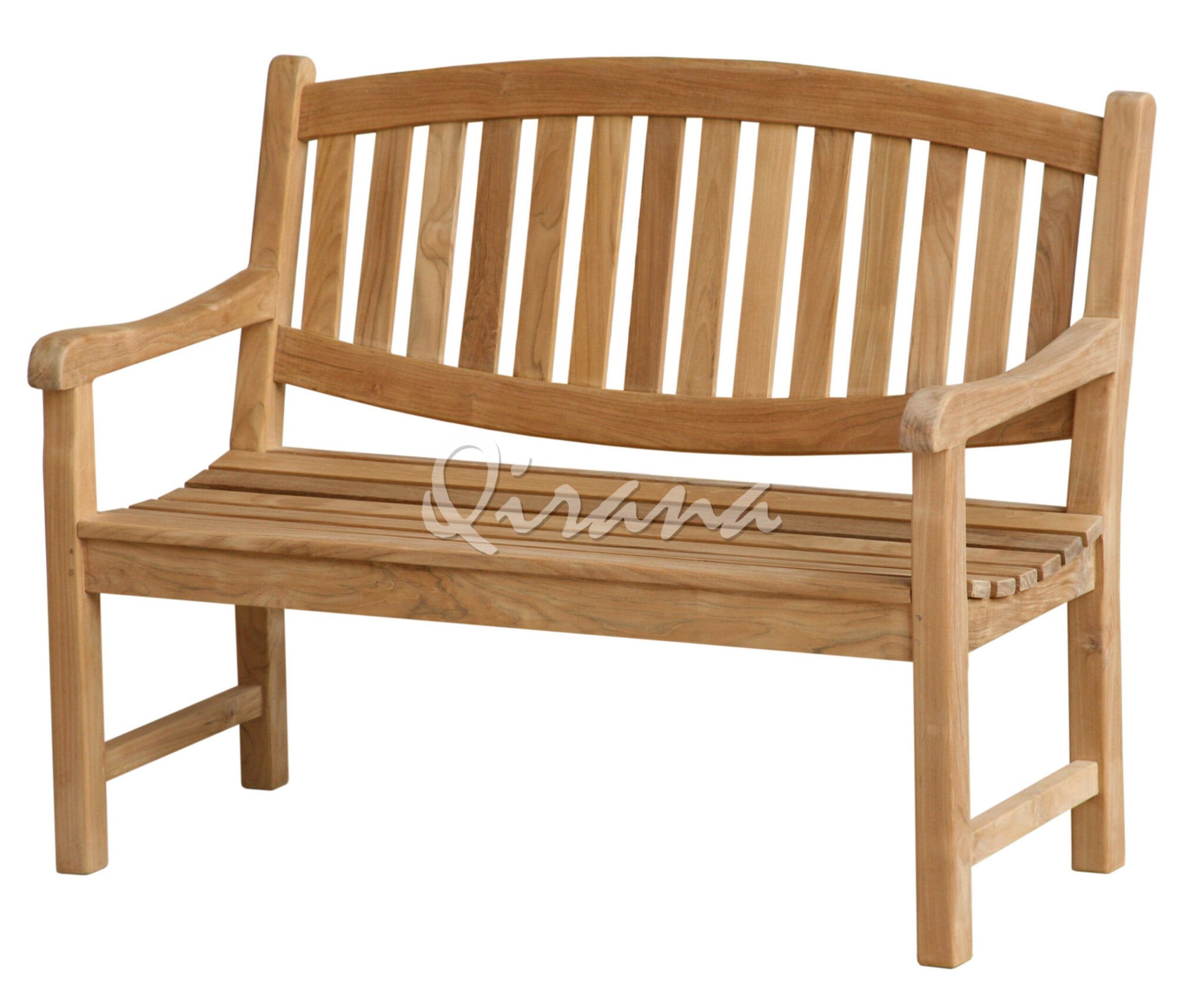 OVAL BENCH 120 CM - Indonesia Teak Garden Furniture Manufacturer