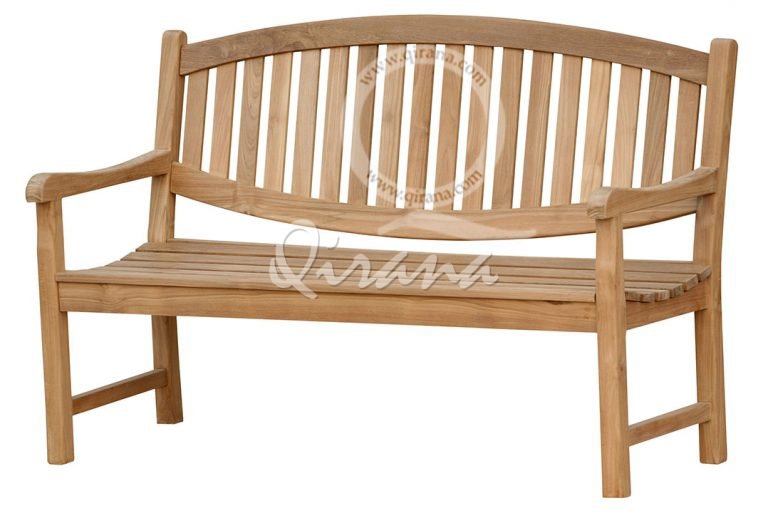 OVAL BENCH 150 CM - Indonesia Teak Garden Furniture Manufacturer