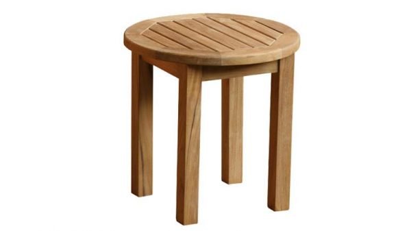 ROUND COFFEE TABLE 50 CM - Indonesia Teak Garden Furniture Manufacturer