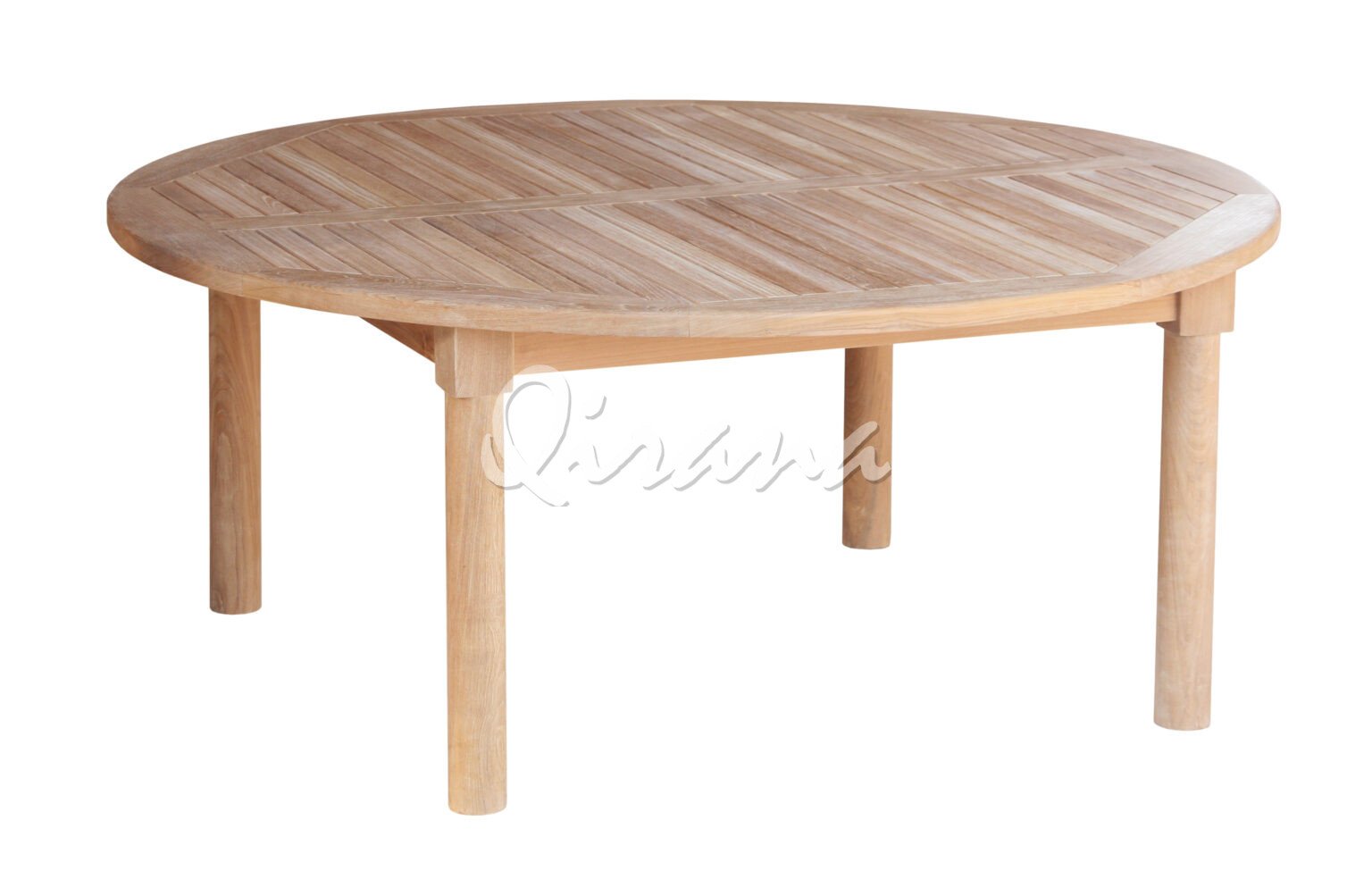 ROUND FIXED TABLE 180 CM ( ROUND LEG ) - Indonesia Teak Garden ...