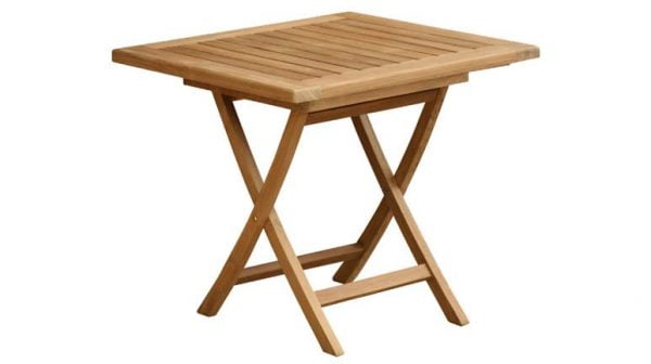 SQUARE FOLDING TABLE 80 CM - Indonesia Teak Garden Furniture Manufacturer